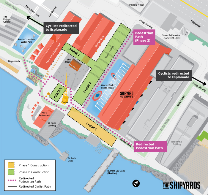 The Shipyards Destination Infrastructure Project | City of North Vancouver